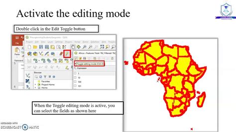 Qgis Working With The Map Attribute Table Youtube
