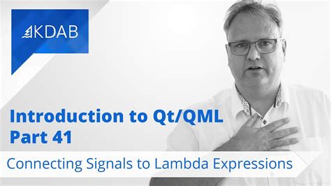 Introduction To Qt QML Part 41 Connecting Signals To Lambda