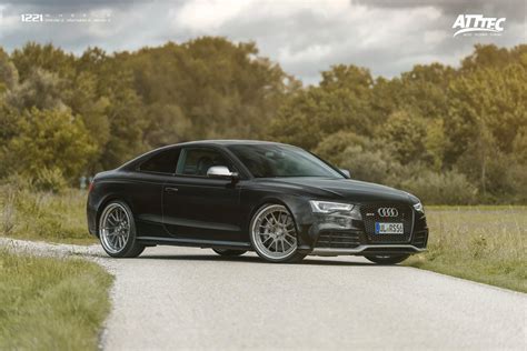 Audi Rs5 B8 Black With 1221 Wheels 0330 Ap3 Apex20 Aftermarket Wheels
