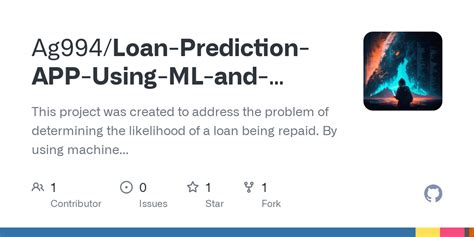 Github Ag994loan Prediction App Using Ml And Streamlit This Project