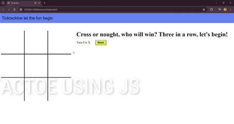 [video] ashafaque khan on linkedin codingjourney webdevelopment javascript tictactoe html