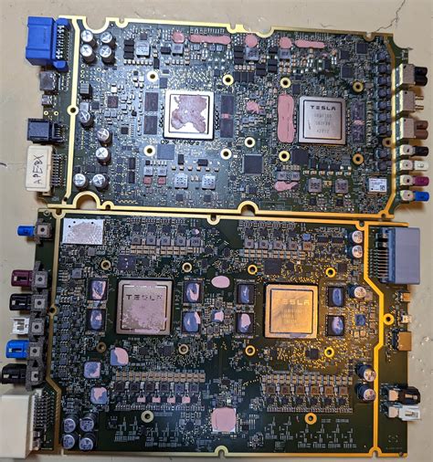 Green On Twitter Side By Side Hw3 Top And Hw4 Bottom Boards