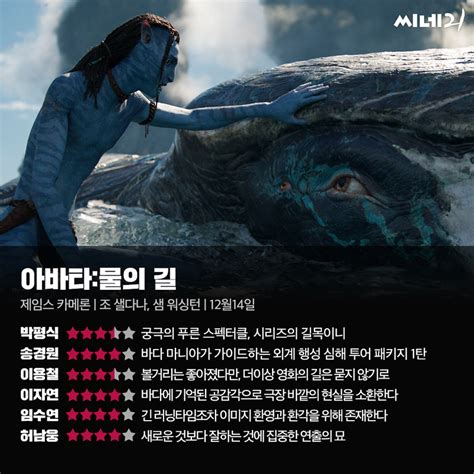 리뷰 ‘아바타 물의 길 바다 마니아가 가이드하는 외계 행성 심해 투어 패키지 1탄