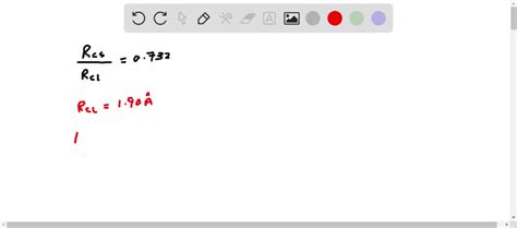SOLVED Determine The Radius Of A Cation Having CsCl Structure When All Anions Are In Contact