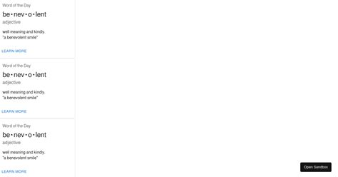 Test Codesandbox Test Codesandbox