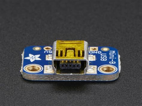 USB Mini B Breakout Board Opencircuit