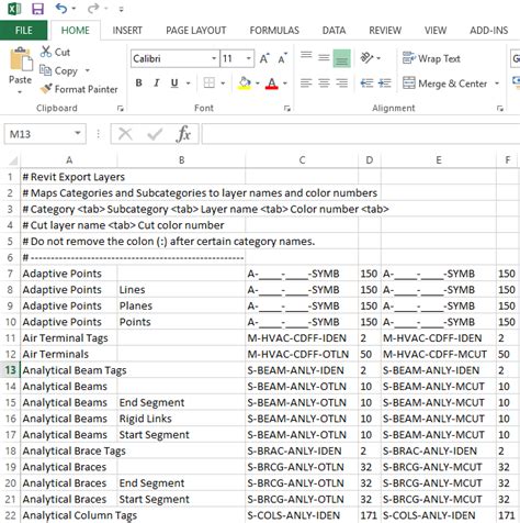 Revit Dwg Export Setup International Standards