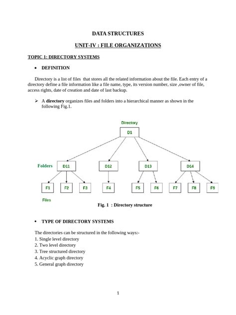 unit 4 ds notes pdf database index directory computing