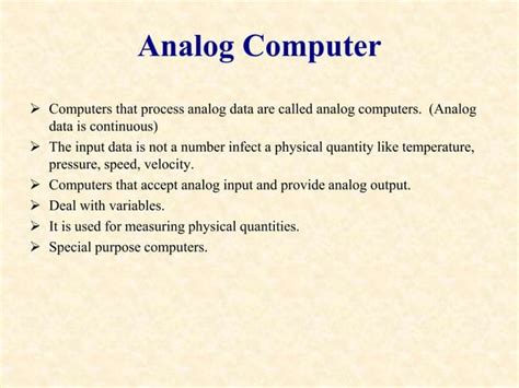 Classification Of Computers Minicomputers Microcomputers Ppt