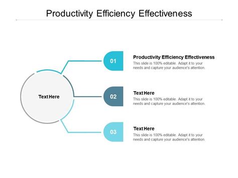 Productivity Efficiency Effectiveness Ppt Powerpoint Presentation Show