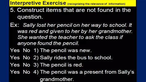 writing true false binary choice and interpretive exercises test