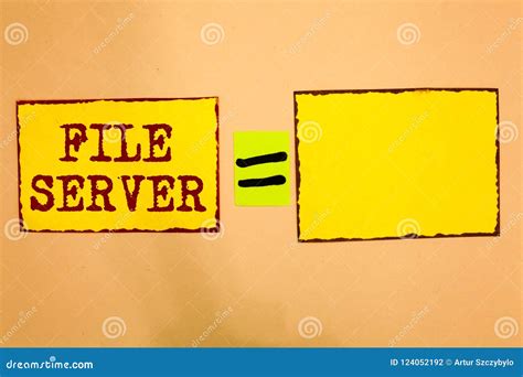 Conceptual Hand Writing Showing File Server Business Photo Showcasing Device Which Controls