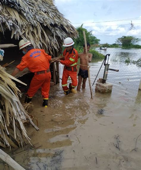 Dvb စစ်ကိုင်း၊ အိုးဘိုရပ်ကွက်မှာ ဧရာဝတီမြစ်ရေဝင်ပြီး ဒေသခံများကို ပြောင်းရွေ့