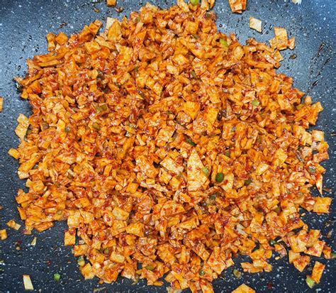 매운 어묵 김치 뽁음밥