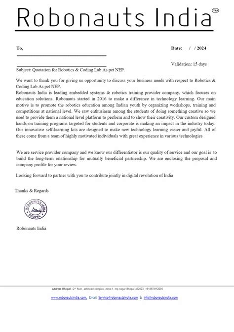 Robotics Lab Setup For School In Bhopal By Robonauts India Id 19270224688