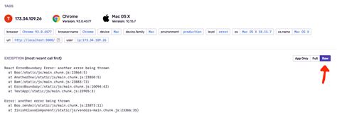 Invalid Location In Sourcemap For React Errorboundary · Issue 4012 · Getsentrysentry