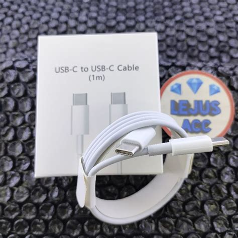 Jual Kabel Data Charger Model Type C To Type C Shopee Indonesia