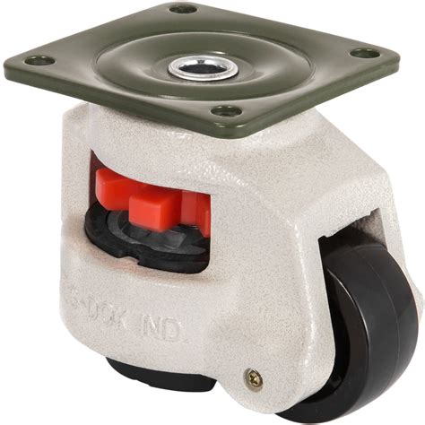 4 Pack Leveling Casters Gd 60f Plate Mounted Footmaster Leveling Caster