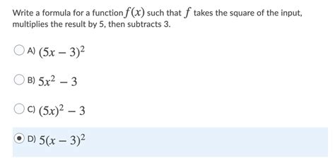 Answered Write A Formula For A Function F X Bartleby