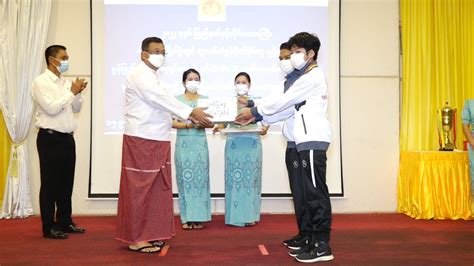 မွန်ပြည်နယ်၀န်ကြီးချုပ် ဦးဇော်လင်းထွန်း မွန်ပြည်နယ် စစ်တုရင်အသင်းနှင့် ဘတ်စကက်ဘော အသင်းတို့အား