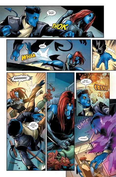 Mystique And Nightcrawler