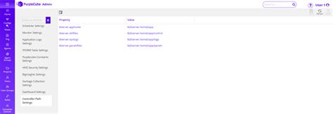 Editing Controller Path Settings