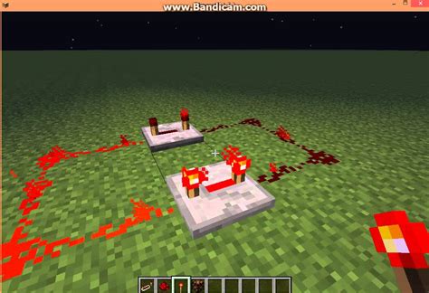 Minecraft Tutorials 1 Redstone 1 Flashing Lamp Youtube