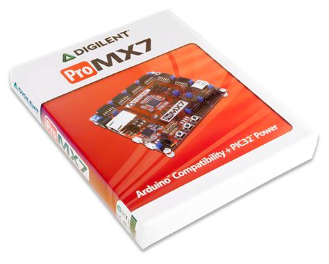 digilent pro mx7 pic32 based embedded systems trainer board mgsl