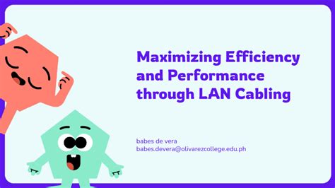 Lan Cabling Maximizing Network Efficiency And Performance