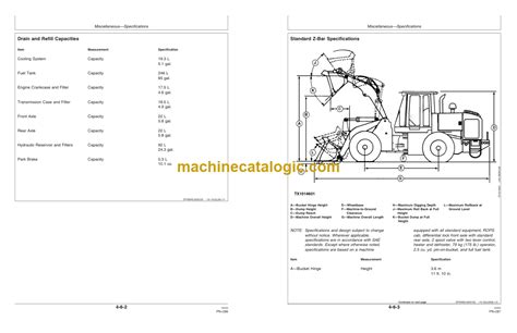 John Deere 444k Loader Operators Manual Omt227993