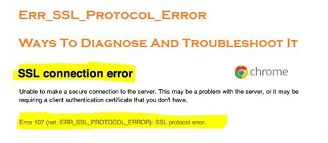How To Fix Err SSL Protocol Error On Google Chrome WhatsaByte