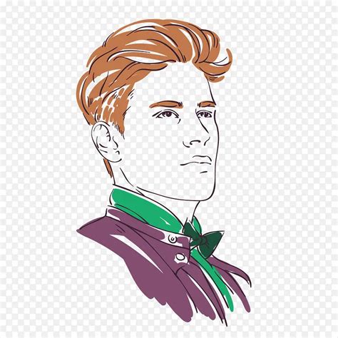 矢量男士发型欧美青年png图片素材下载图片编号9527852 Png素材网