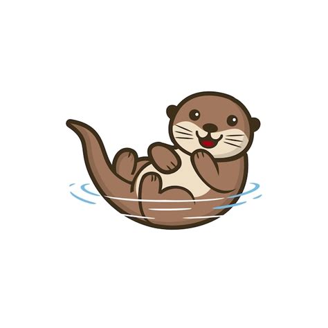 Sea Otter Cartoon Images Free Download On Freepik