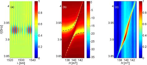 Continuous Wave Measurements In Both A And C The ErS Is Employed Download Scientific