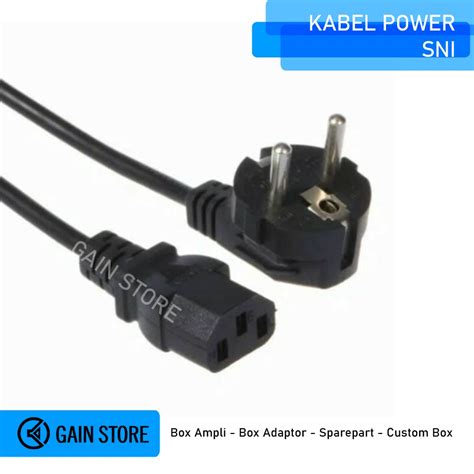 Jual Kabel Power Pc Meter Kabel Power Monitor Cpu Kabel Printer Shopee Indonesia
