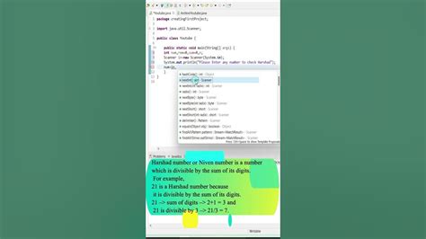 How To Check Harshad Number Niven Number In Java Javaclass Java