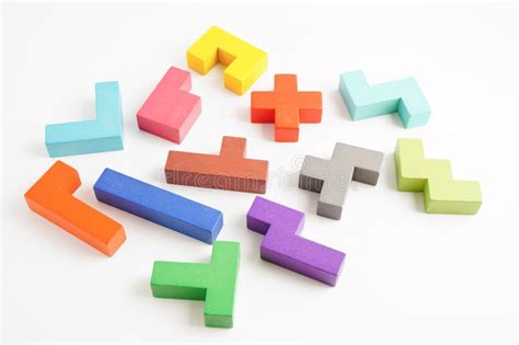 Logical Thinking And Problem Solving Problem Solution Creative Business Concept Wooden Puzzle