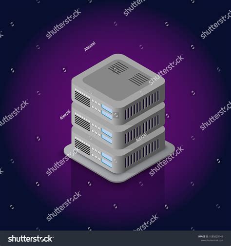 3d Server Network Technology Connection Data Stock Vector Royalty Free 1085625149 Shutterstock