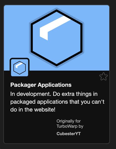 Packager Applications Penguinmod Wiki Fandom