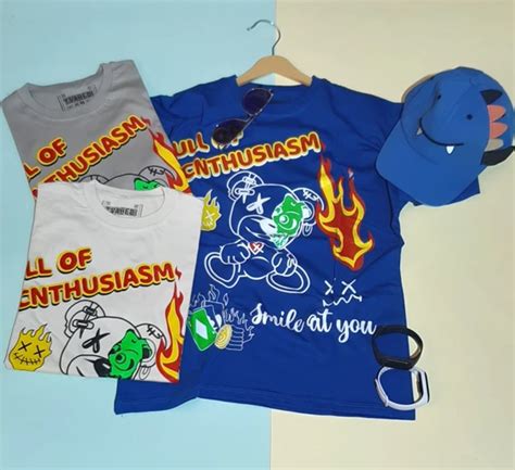 خرید و قیمت تیشرت لش تک طرح خرس آتشین مناسب 8 تا 14 سال شناسه 605 ترب