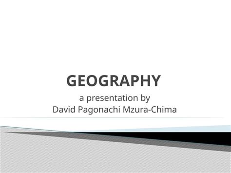 geography concepts zingwangwa cluster pptx