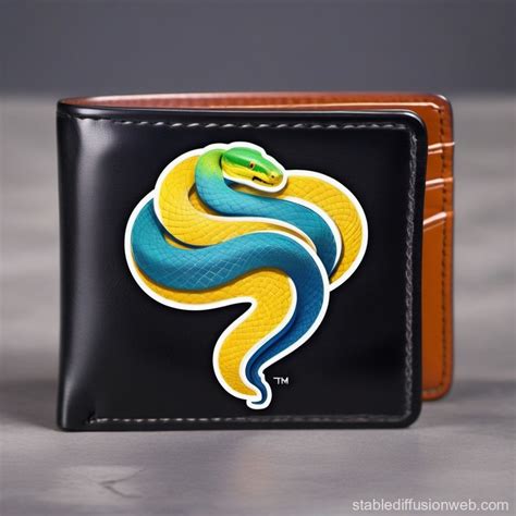 Python Logo Overlayed On A Wallet Prompts Stable Diffusion Online