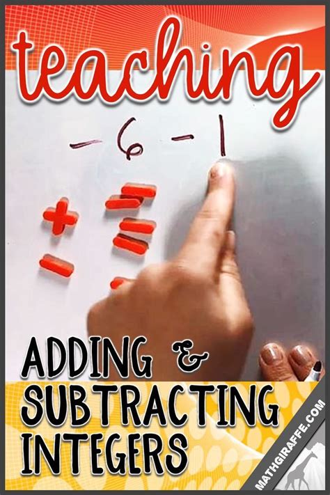 Adding And Subtracting Integers A Guided Investigation Approach FREE Downloadable Wor
