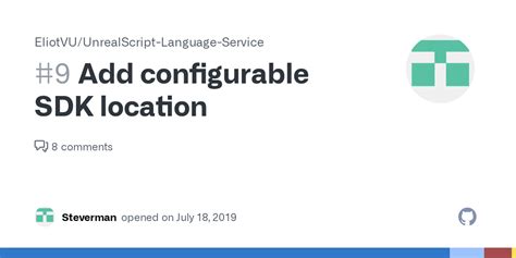 Add Configurable Sdk Location · Issue 9 · Eliotvuunrealscript Language Service · Github