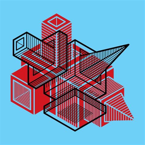 Premium Vector 3d Design Abstract Vector Dimensional Cube Shape