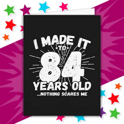 84 Year Old Sarcastic Meme Funny 84th Birthday Card Zazzle