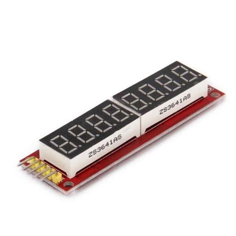 MAX7219 8 Digit Led Tube Display Control Module RoboticsDNA