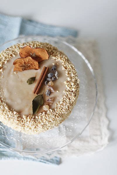 Ореховый торт с яблоками Индивидуальные торты Рецепты яблочных пирогов Вкусняшки