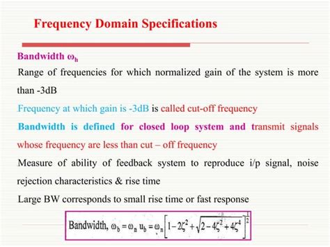 Frequency Response Analysis Ppt