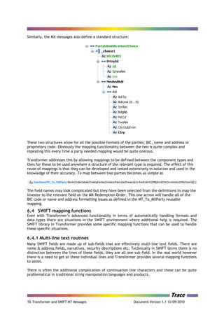 Transformer And Swift MT Messages PDF